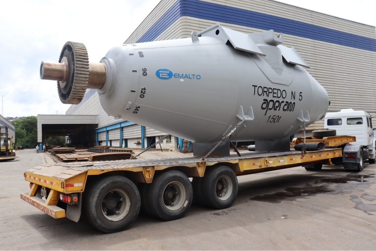 Fabricação de carro torpedo - Emalto